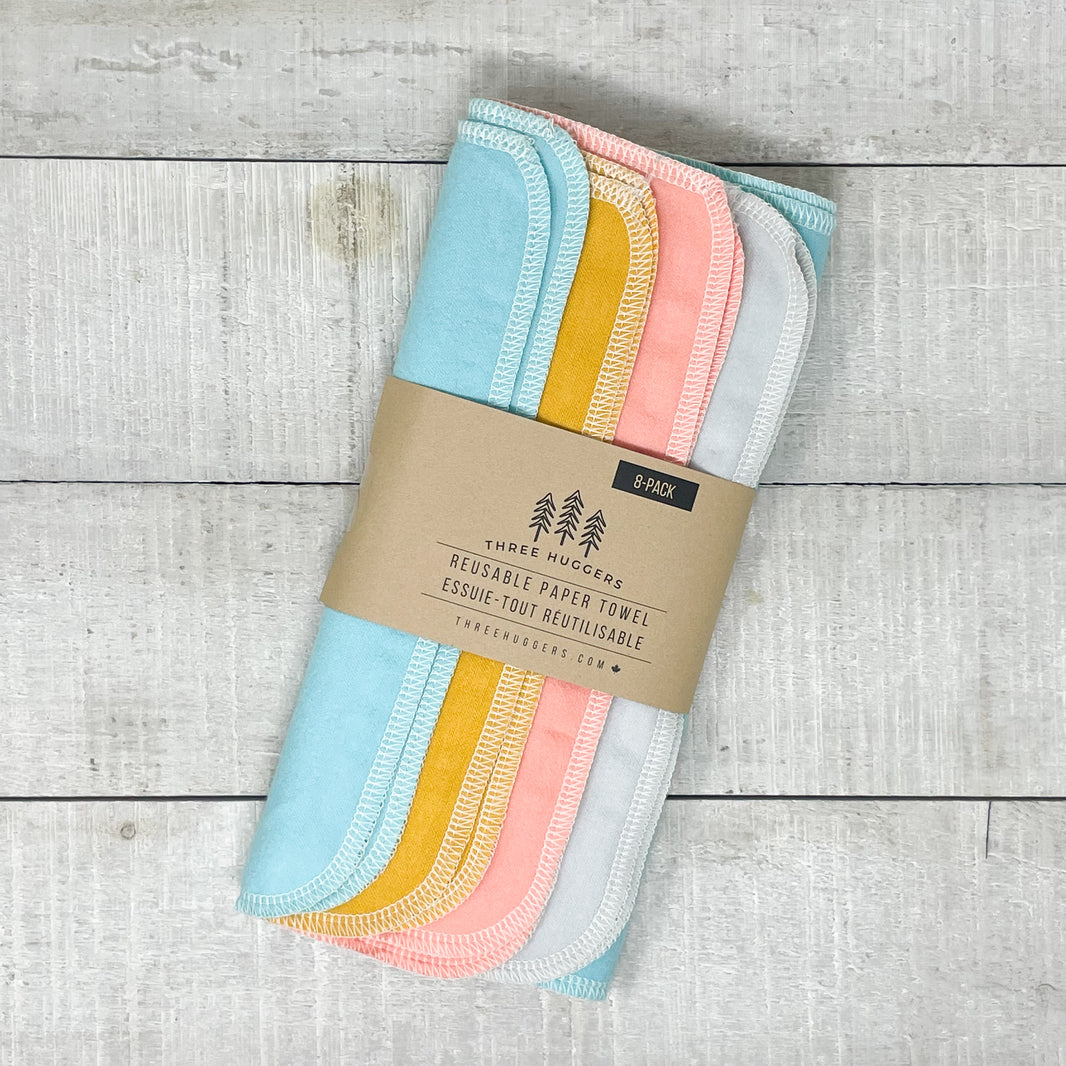 Reusable Paper Towels – Three Huggers